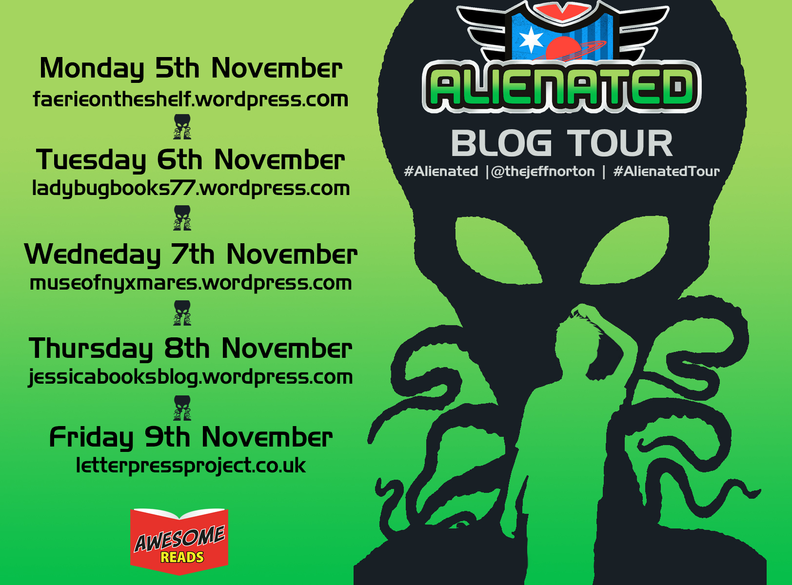 Alienated Blog Tour - Jeff Norton